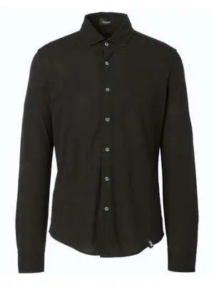 DRUMOHR Elegant Button-up Shirt For - Black