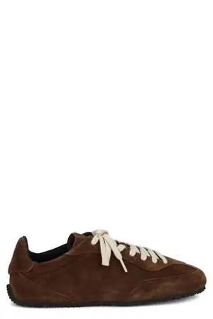 Axel Arigato Suede Casual Sneakers With White Laces - Brown