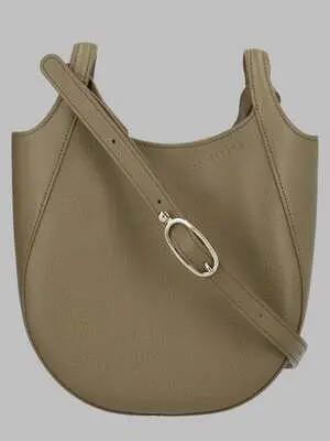 Longchamp Long-handle Leather Crossbody Bag, Made In France