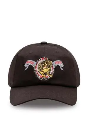 Kenzo Embroidered Cotton Cap - Black