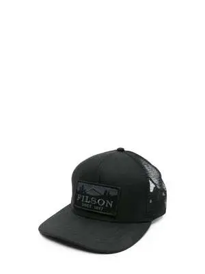 Filson Classic Cotton Utility Trucker Hat - Black