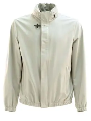 FAY Tailored Jacket With Toggle Closure - Ivory