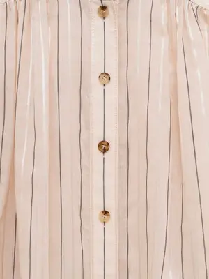 Chloé Striped Silk Shirt