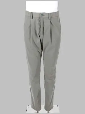Herno Soft Technical Fabric Tailored Trousers - Grey