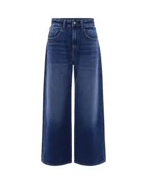 ICON DENIM LOS ANGELES ICON DENIM High-Rise Wide-Leg Jeans Eclipse