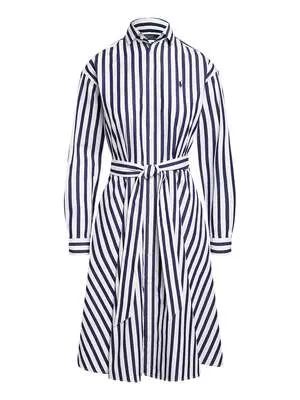 Ralph Lauren Eyelet Detail Mini Dress - Navy