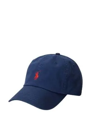 Ralph Lauren Adjustable Cotton Logo Cap For - Navy