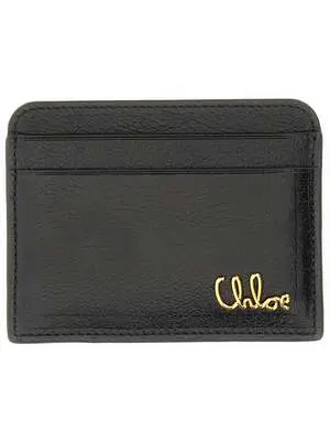 Chloé Iconic Calf Leather Card Holder