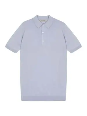 John Smedley Mini Classic T-shirt - Light Blue