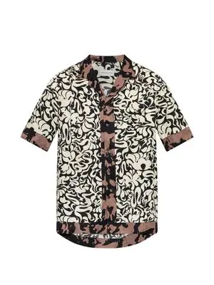 Dries Van Noten Striped Polo Shirt - Black