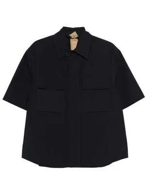 TEN C Mini Premium Casual Shirt For - Navy