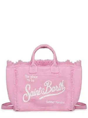 MC2 SAINT BARTH 100% Linen Handbag - Pink