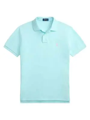 Ralph Lauren Classic Cotton Polo T-shirt - Light Blue