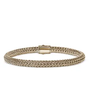 John Hardy 14k Yellow Woven Link Bracelet