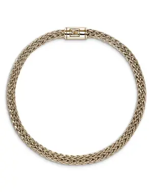 John Hardy 14k Yellow Woven Link Bracelet