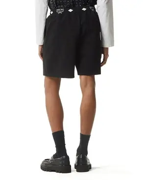 Mcm Essential Logo Ponte Shorts