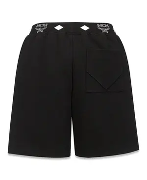Mcm Essential Logo Ponte Shorts