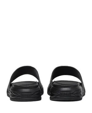Mcm Visetos Slide Sandals