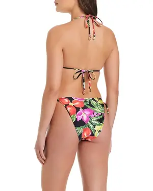 Red Carter Classic Triangle Bikini Top