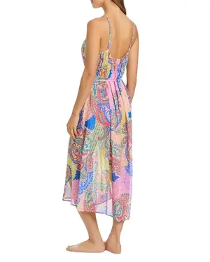 BLEU BY ROD BEATTIE Belted Maxi Dress Swim Cover-up