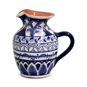COSTA NOVA Alentejo Terracotta Hand-painted Pitcher