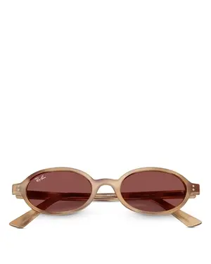 Ray-ban Oval Sunglasses, 51mm