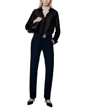 Marella Straight Belted Pants