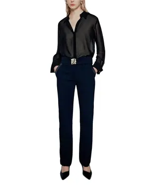 Marella Straight Belted Pants