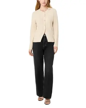 French Connection Marley Knit Button Front Cardigan Sweater