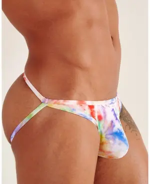 HOM Who Sexy Fun Rainbow Micro Jock