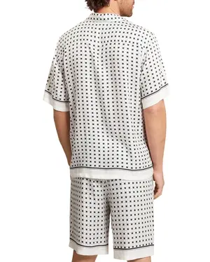 Ted Baker London Ferran Relaxed Fit Geo-pattern Shirt