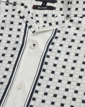 Ted Baker London Ferran Relaxed Fit Geo-pattern Shirt