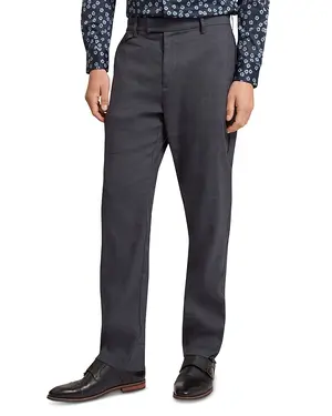 Ted Baker London Ignatz Prince Of Wales Trousers - Navy
