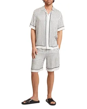 Ted Baker London Attlass 9.5 Geo Print Board Shorts