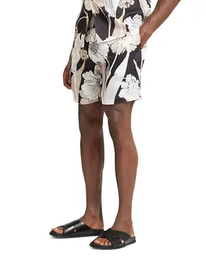 Ted Baker London Elthamm 9.5 Bold Floral Shorts - Stone