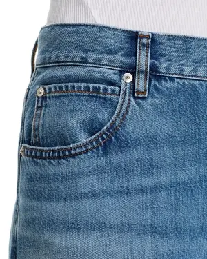 FRAME The Off Duty High Rise Loose Jeans - Flutter