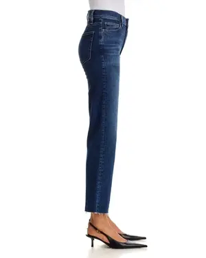 FRAME Le Sleek High Rise Straight Jeans