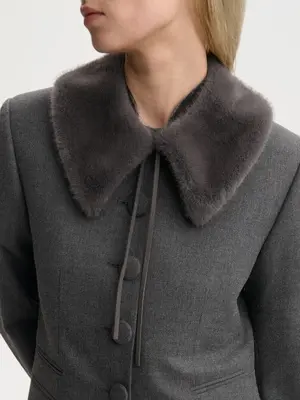BY MALENE BIRGER Cowie Faux Fur Collar