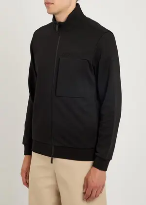 Moncler Embossed-logo Cotton Jacket