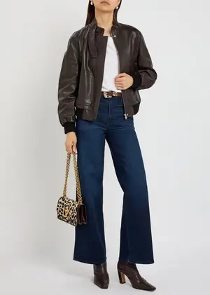 FRAME Le Slim Palazzo Wide-leg Jeans