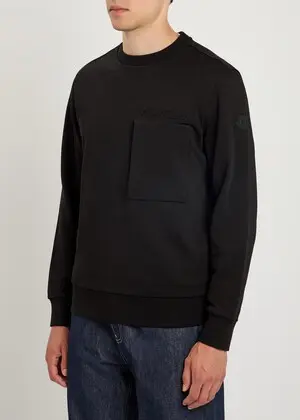 Moncler Embossed-logo Cotton Sweatshirt