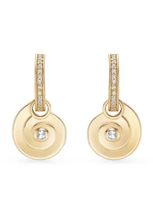 LAURA VANN Edith 14kt Vermeil Hoop Earrings - Gold