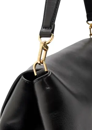 TOTEME T-lock Leather Satchel