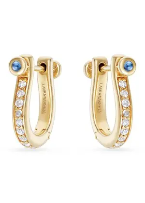 LAURA VANN Cora 14kt Vermeil Hoop Earrings - Gold
