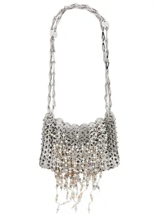 Rabanne 1969 Nano Metal Disc Shoulder Bag