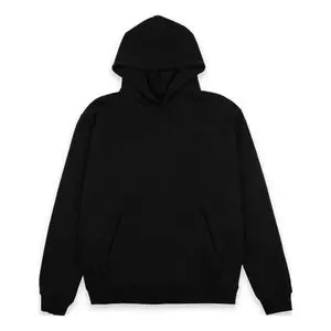 JORDAN Air Wordmark Fleece Hoodie - Black