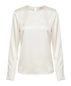 Peserico Frill Blouses