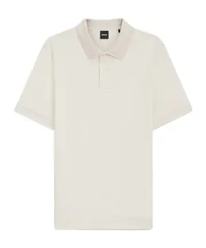 Hugo Boss Cotton Polo Shirt - White