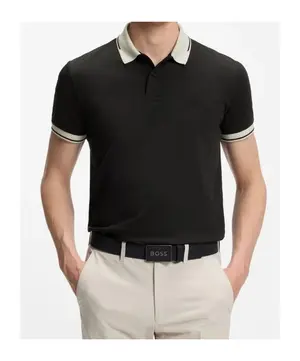 Hugo Boss Tipped-trim Polo Shirt