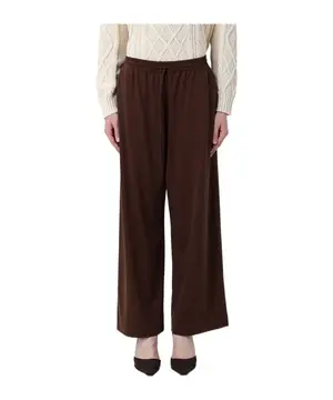 Max Mara Wide-leg Casual Pants - Brown